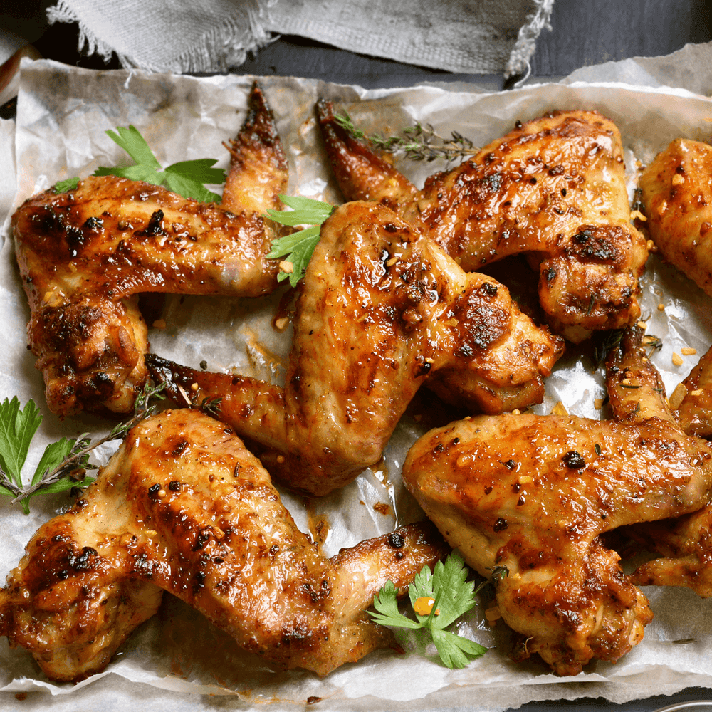 Chicken Wings w/ Garlic, Chipotle & Tangerine - Outer Banks Olive Oil